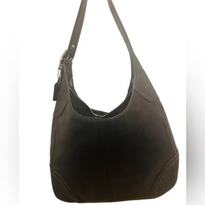 Coach | Bags | Coach Hamilton Black Leather Hobo Shoulder Bag F280 ...